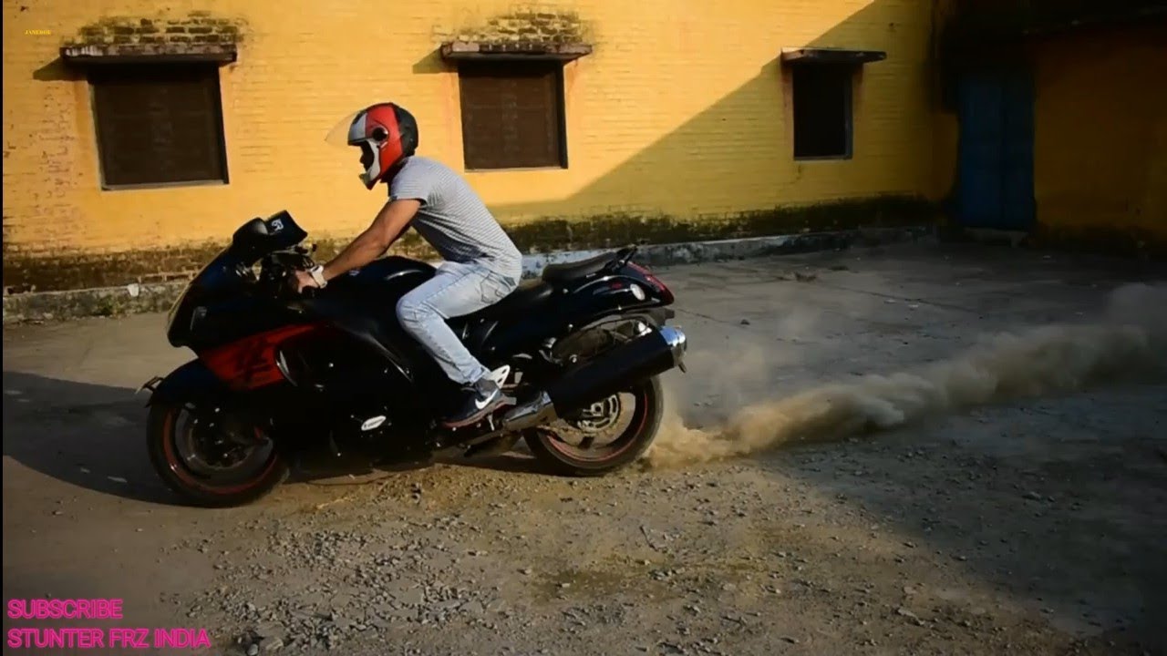 HAYABUSA function & stunt full riding tips how can we ride || STUNTER ...