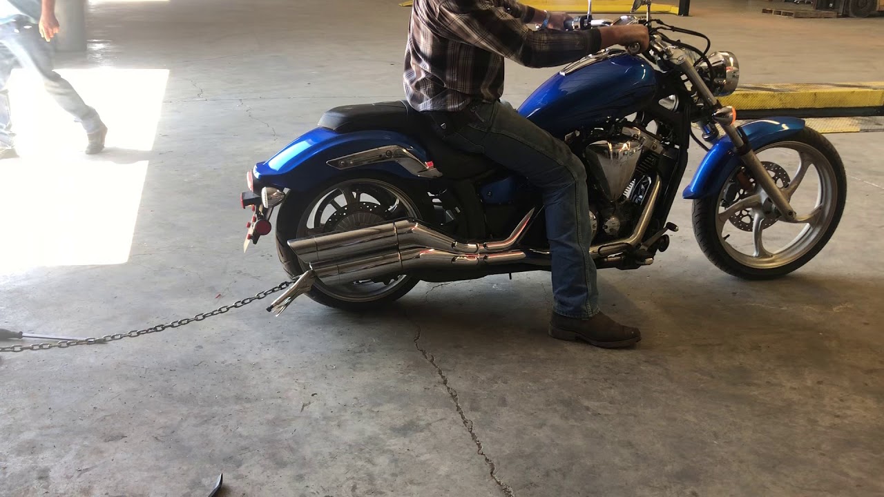How to straight pipe motorcycle - YouTube