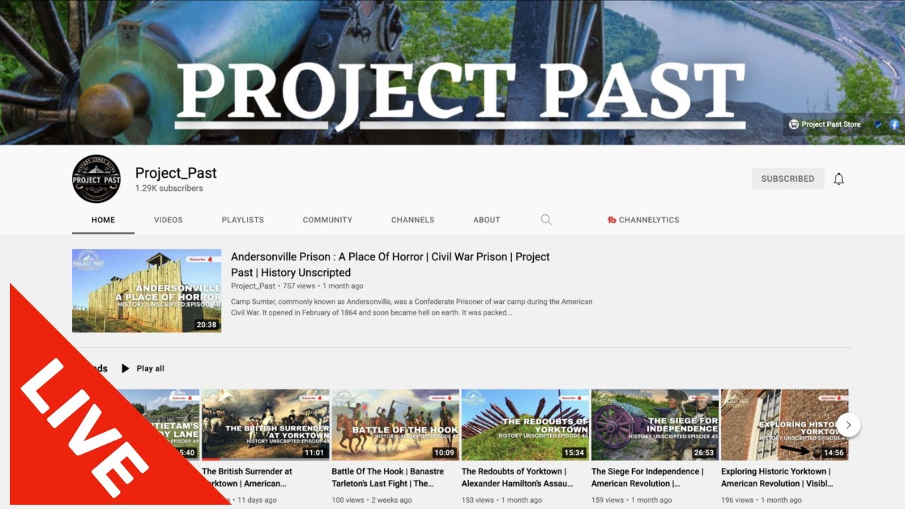 @ProjectPast1565 Interview | Talk with History Podcast Ep32 - YouTube