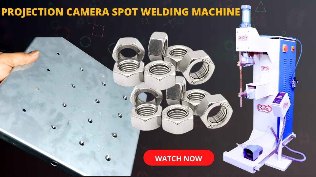 Projection Welder for Weld Nuts, pneumatic spot welding machine for nut ...