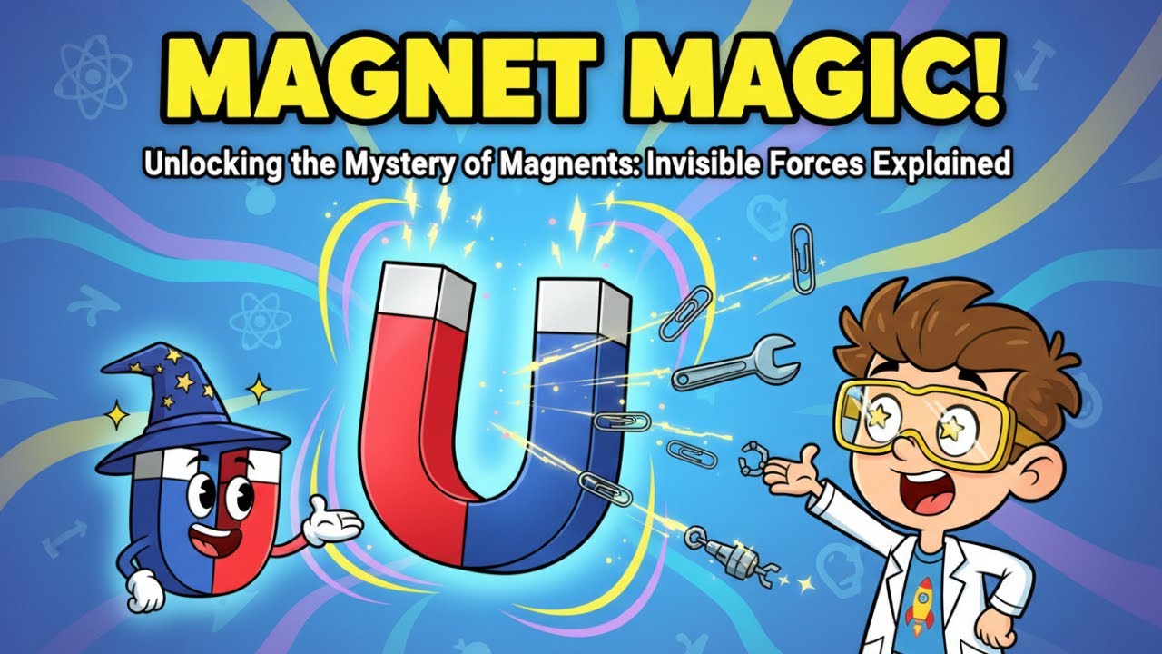 Unlocking the Mystery of Magnets: Invisible Forces Explained | Magnetic ...