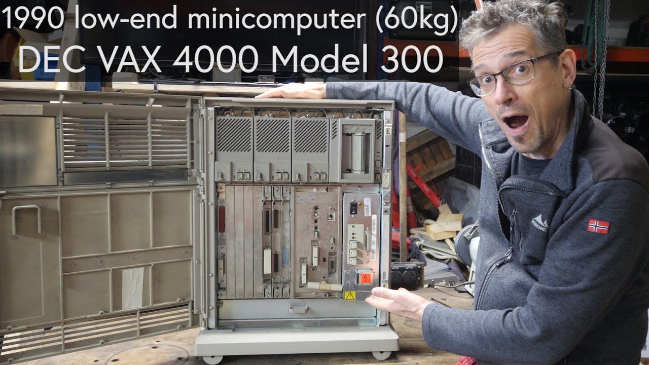 VAX 4000 Model 300 - He asked me to find him a Vintage DEC System! So I ...