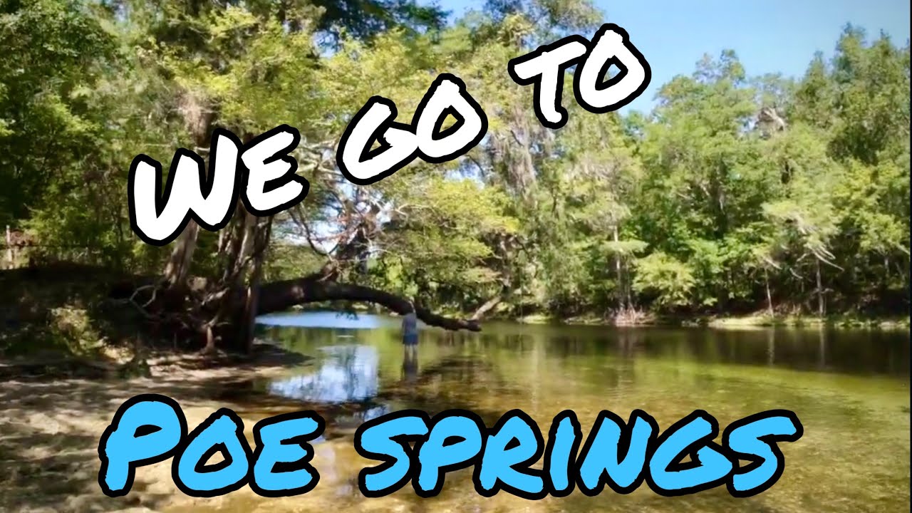 We visit Poe Springs! - YouTube