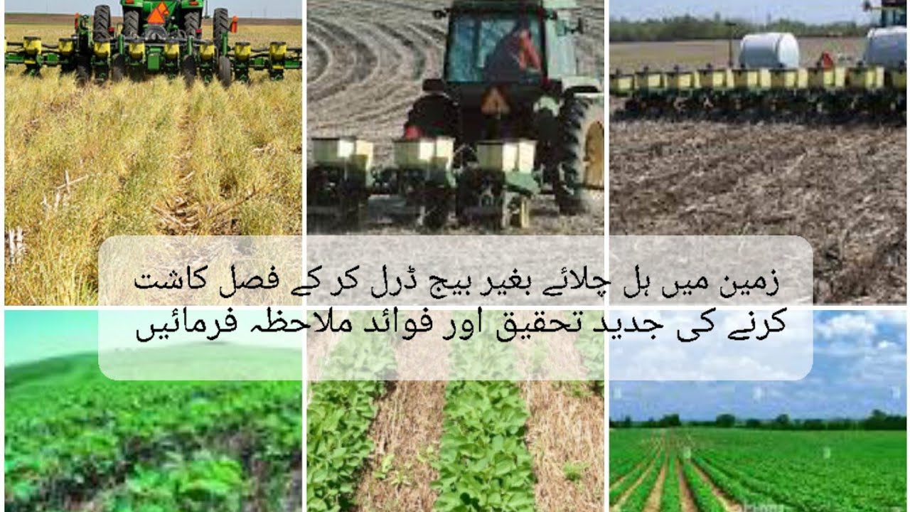 What's zero tillage farming and its advantages. - YouTube