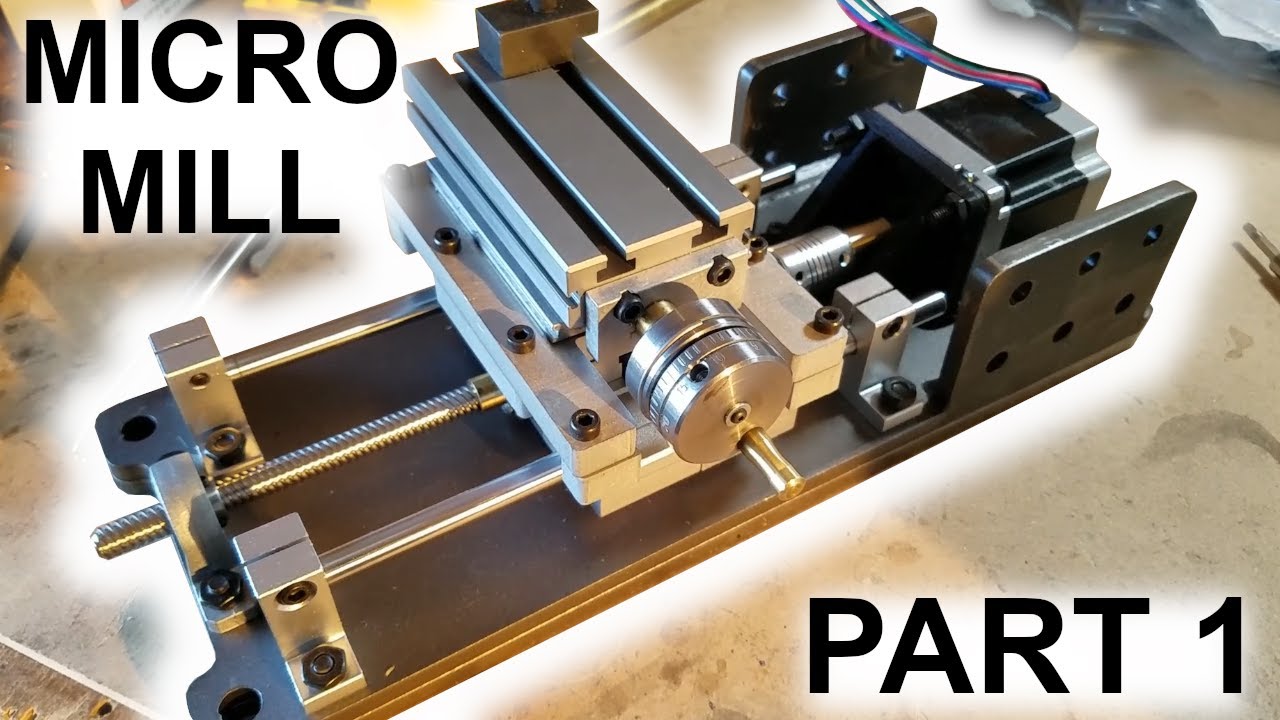 Making a Custom Benchtop Micro Mill - Part 1 - YouTube