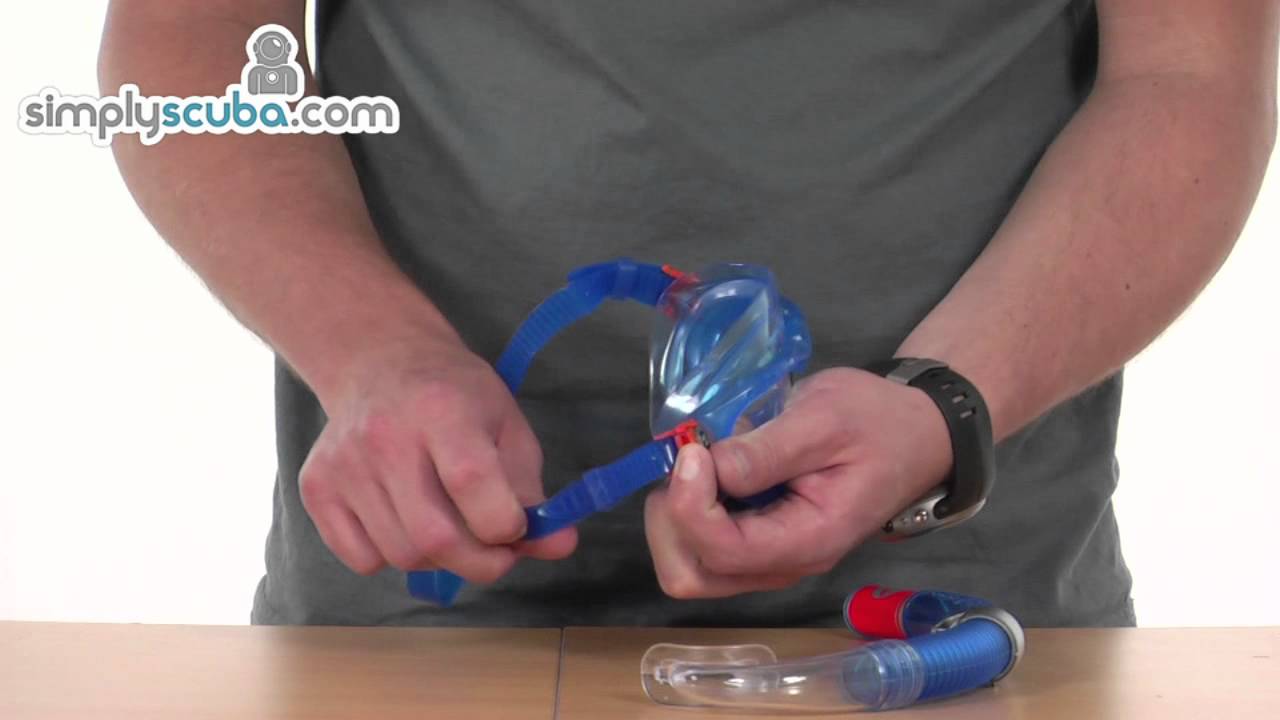Aqua Lung Combo Reef DX Mask& Snorkel Set - www.simplysnorkel.com - YouTube