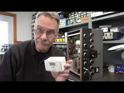 How to upgrade Johnson Viking II Ham Transmitter audio D-Lab approved ...