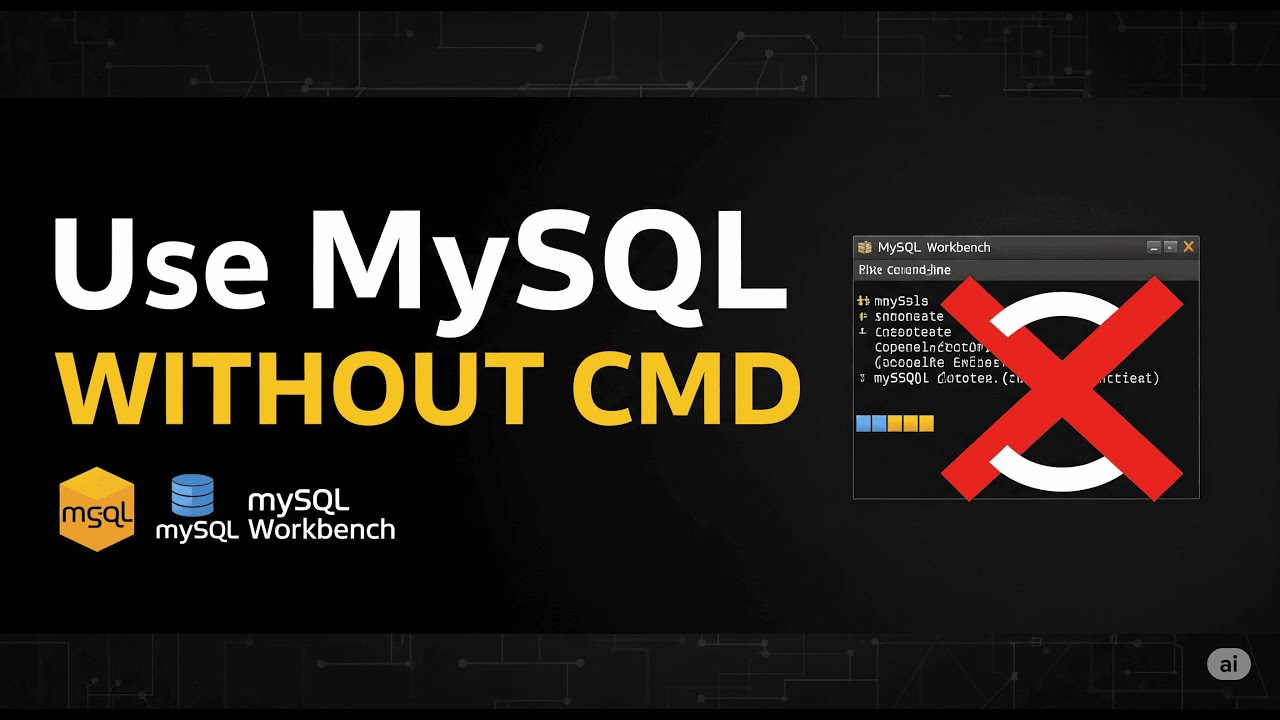 How to Use MySQL Without Command Line | How to use MySQL command line ...
