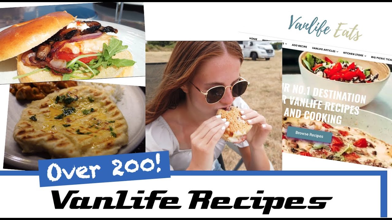 Over 200 VanLife Recipes - with VanLife Eats - Cooking in a van ...