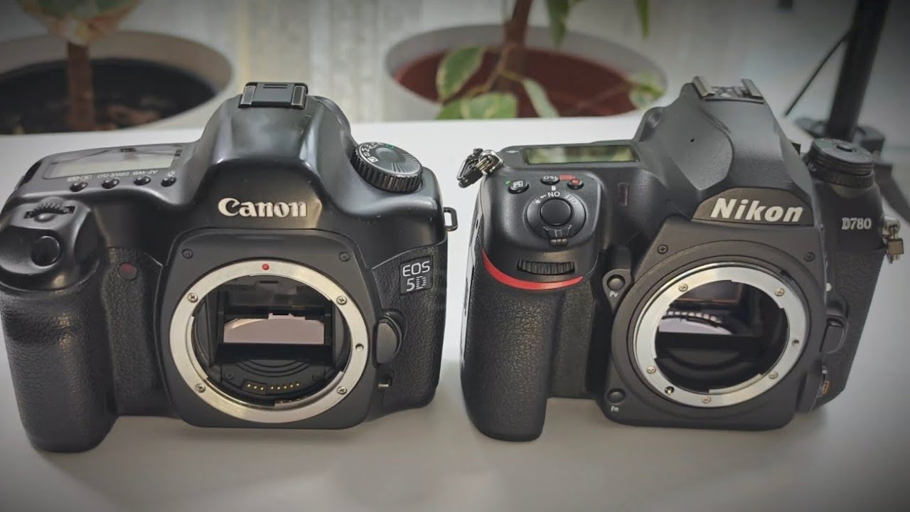 CANON EOS 5D vs NIKON D780 - YouTube