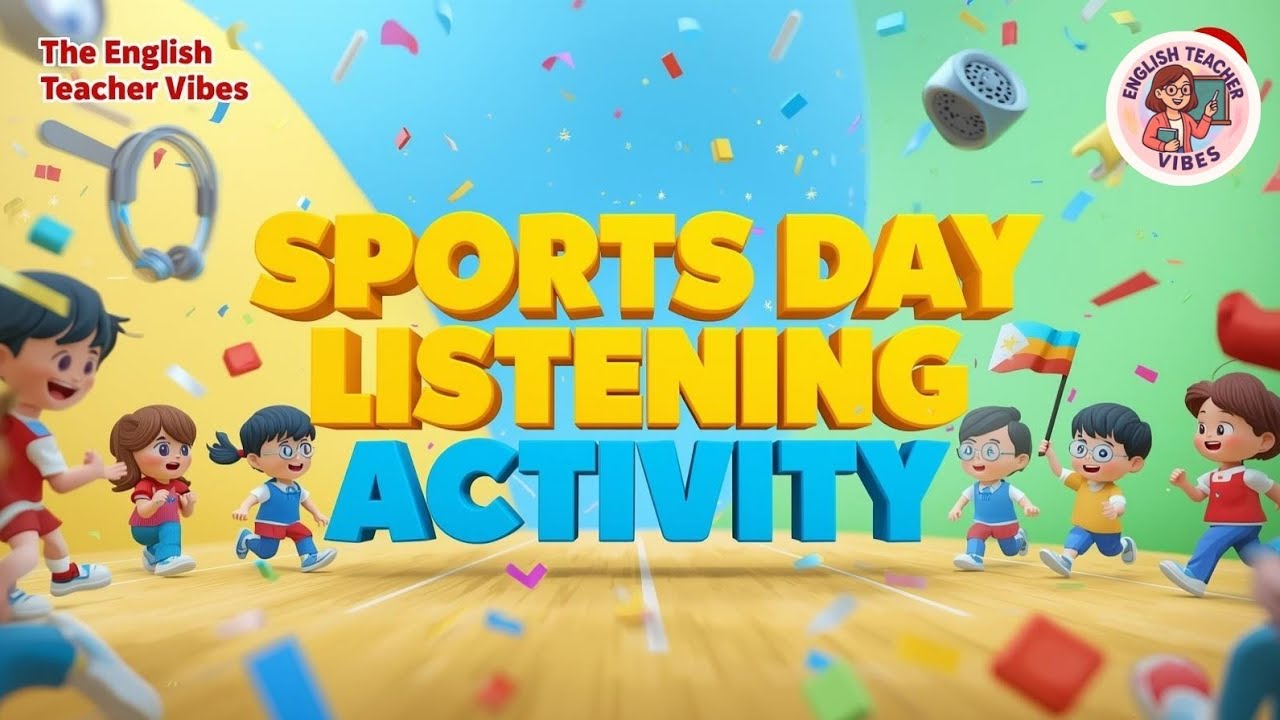 Sports Day Listening Activity | Fun Classroom Comprehension for ...