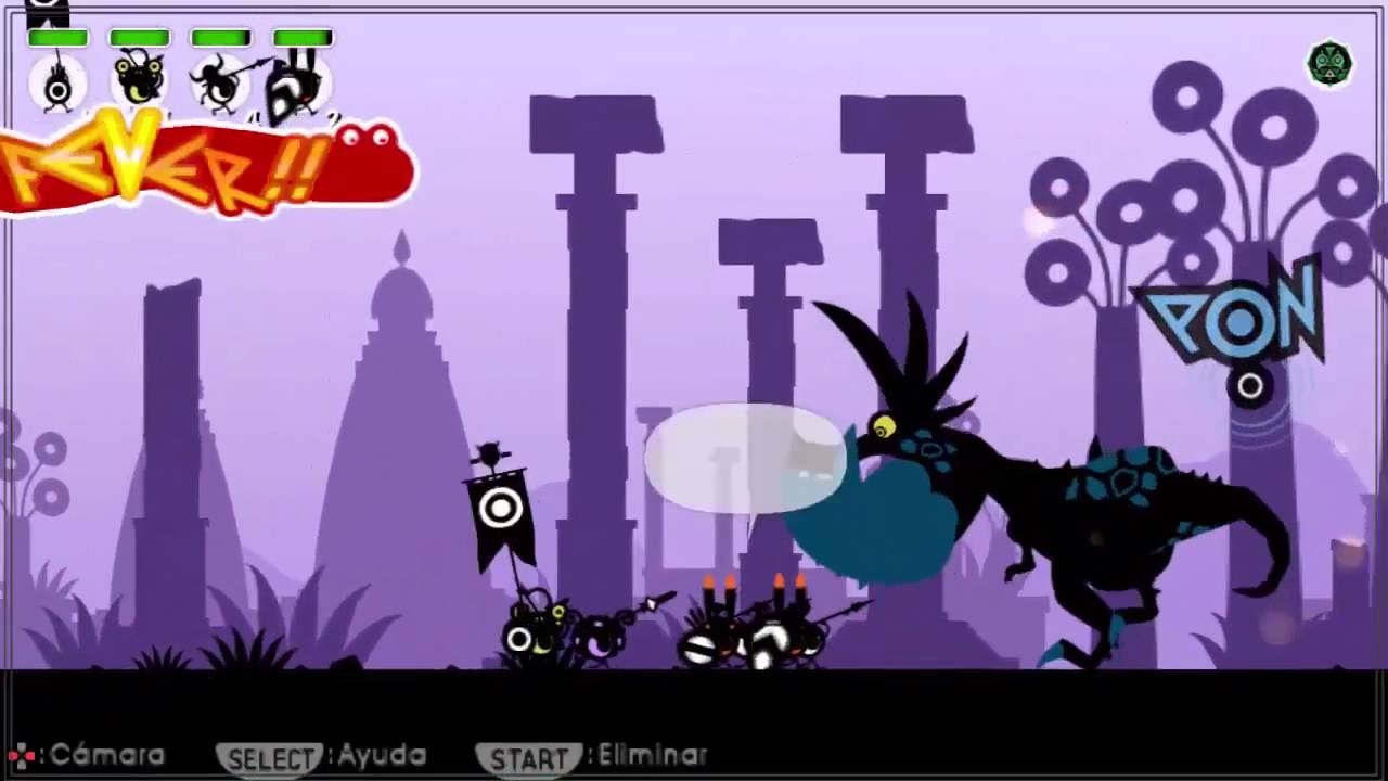 Patapon Episodio 4 Ataque Zigoton y la bestia gigante del desierto ...