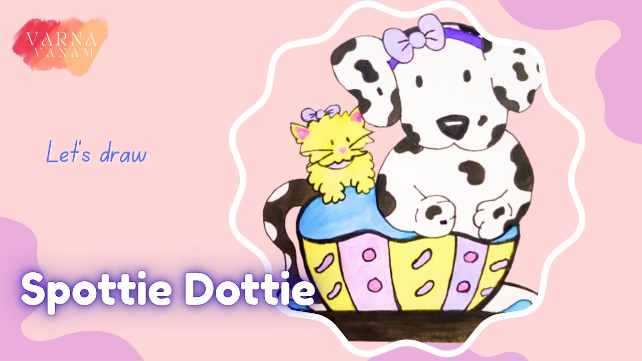How to Draw Spottie Dottie 🐶 | Cute & Easy Sanrio Drawing Tutorial ...