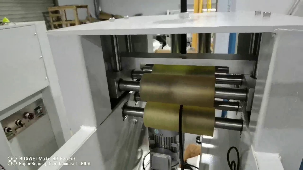 traction belt machine video - YouTube