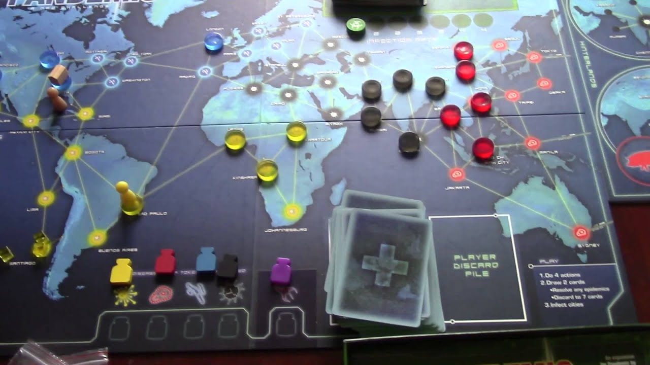 Matt's Boardgame Review Episode 26: Pandemic; State of Emergency - YouTube