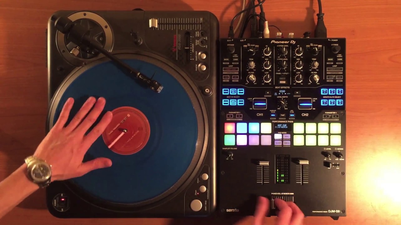Pioneer DJ DJM-S9 Battle Mixer Live Review Scratch DJ Test - YouTube