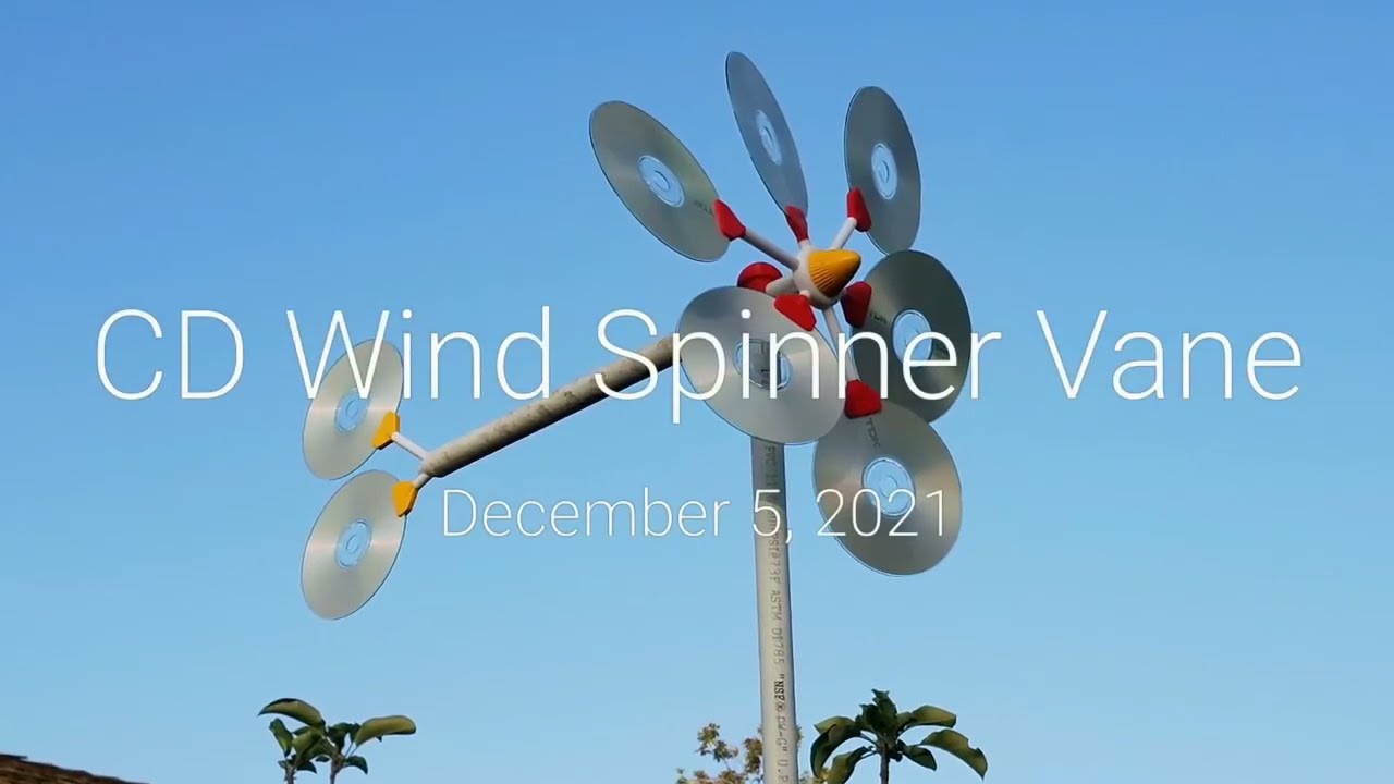 CD Wind Spinner Vane - YouTube