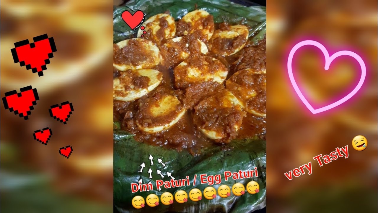 Kola pata diye Dimer Paturi | Dim Paturi | Egg Paturi | ডিমের পাতুরি ...