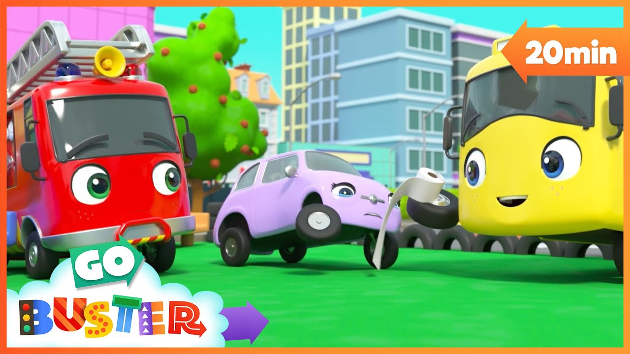 Scout Has a Boo Boo - Dr Buster's Hospital | Go Buster - Bus Cartoons ...