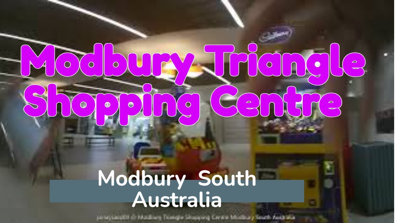 Modbury Triangle Shopping Centre South Australia - YouTube