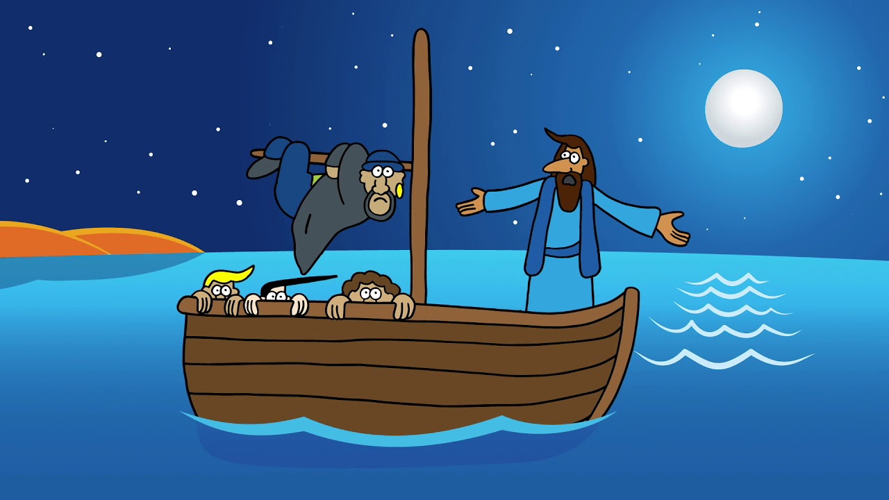Jesus calms the storm - YouTube