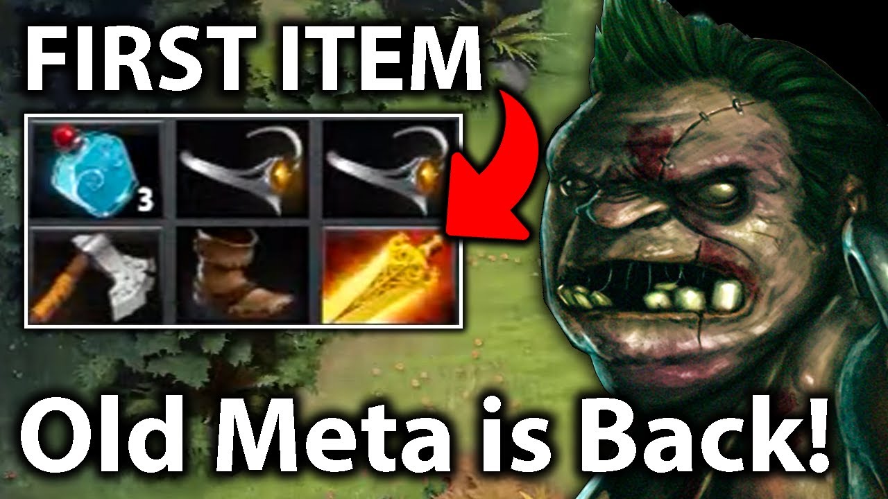 First Item Radiance Pudge in 7.32e - Old Meta Pudge is Back! - YouTube