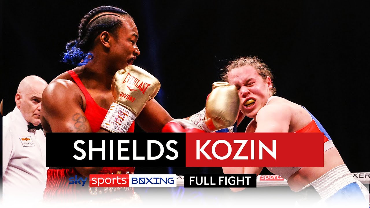 FULL FIGHT! | Claressa Shields vs Ema Kozin | UK DEBUT 🇬🇧 - YouTube