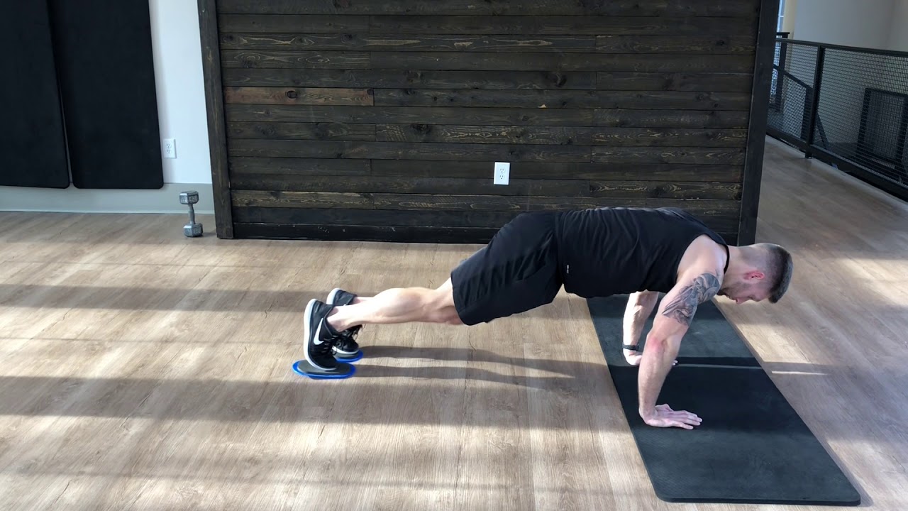 Slider Oblique Crunch - YouTube