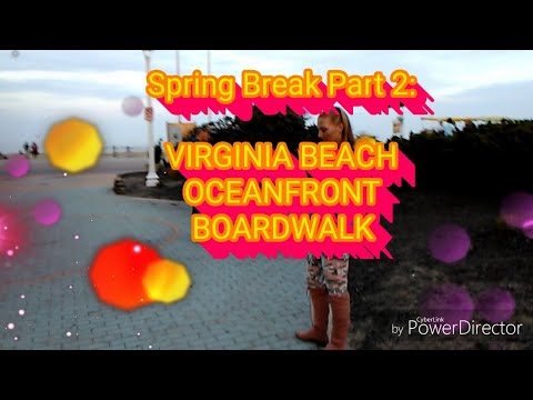 SpRiNg BrEaK part 2 VIRGINIA BEACH BOARDWALK - YouTube