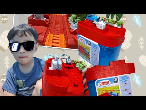Kereta Fisher-price Thomas & Friends, Track Builder Bucket, Kereta Api ...