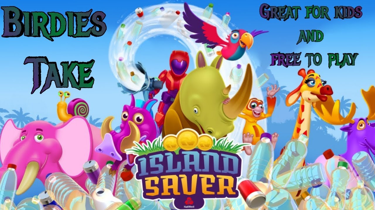 Birdies Take: Island Saver a great free to play game for kids - YouTube