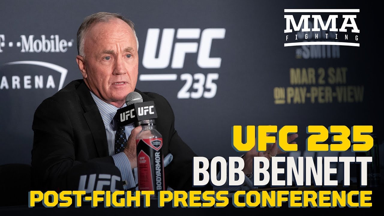 UFC 235: Bob Bennett Post-Fight Press Conference - MMA Fighting - YouTube