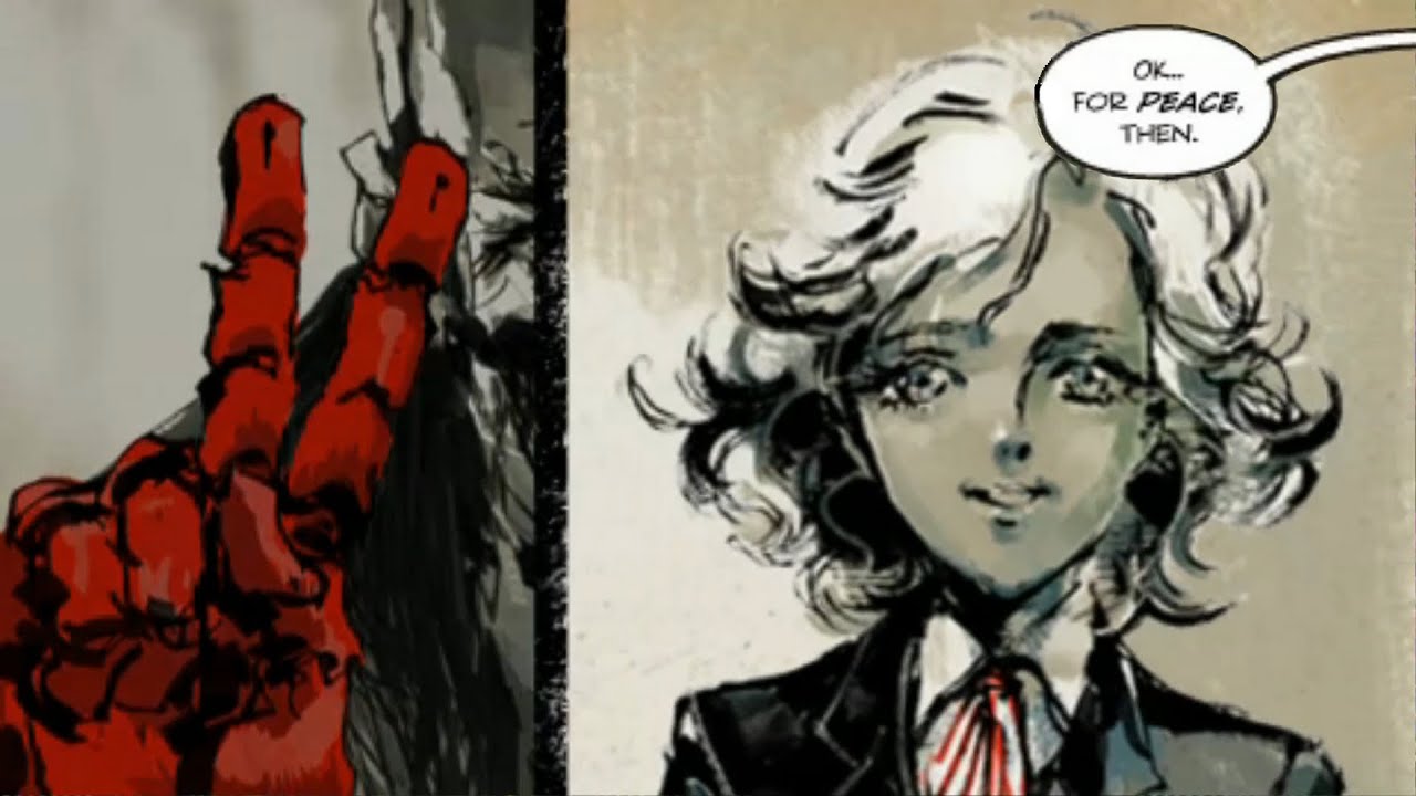 Metal Gear Solid: Peace Walker - Paz means Piss... Kaz means Kiss ...