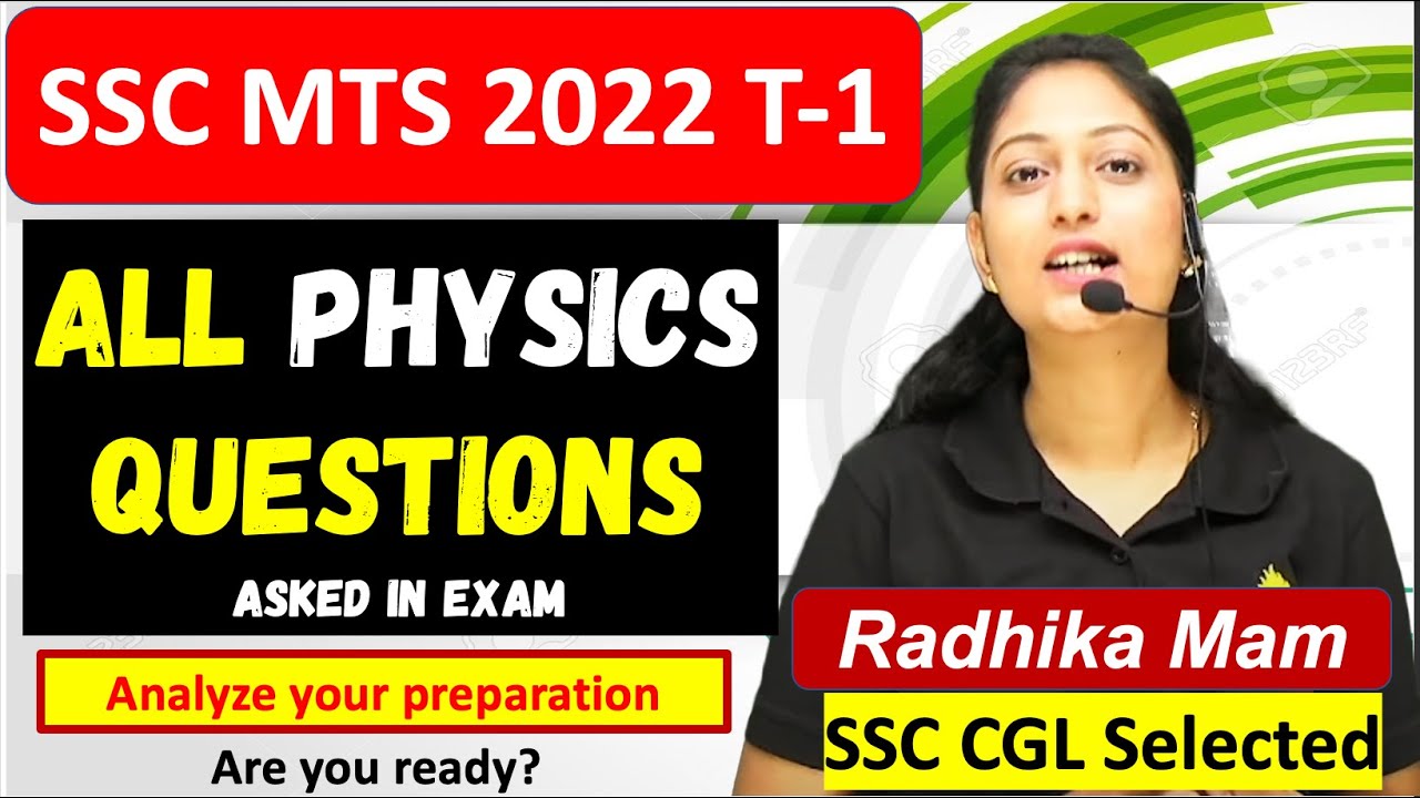 SSC MTS 2022-2023 Tier-1 All Physics Questions Practice| Are you ready ...