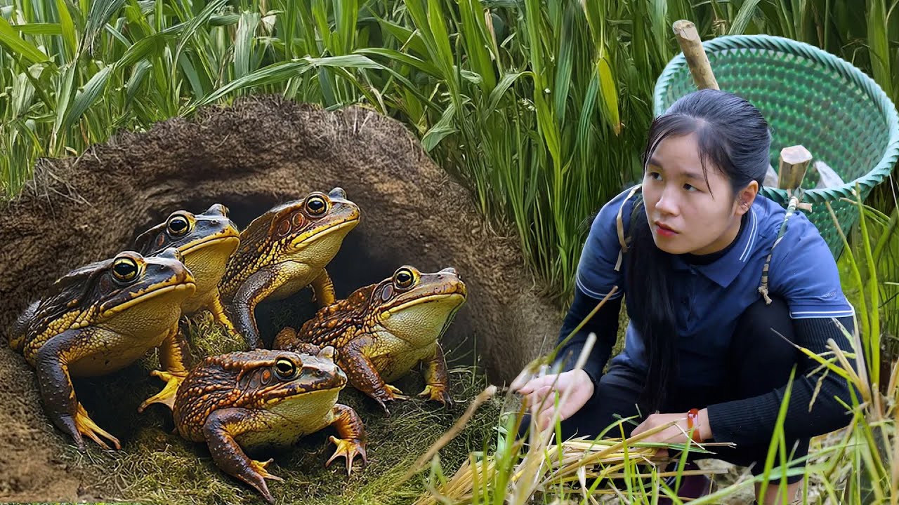 How Much Can You Earn from Harvesting Stone Frogs in the Forest? - YouTube