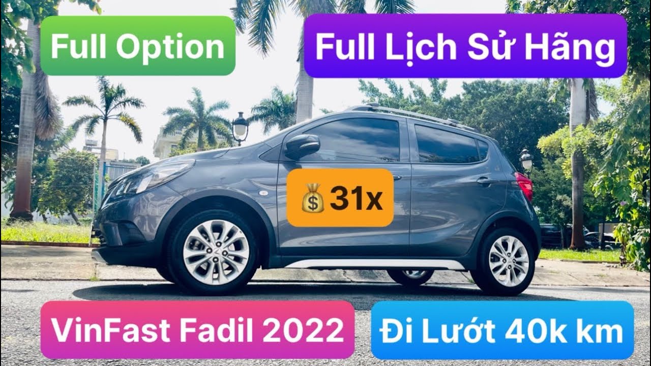 VINFAST FADIL 2022 XÁM THỜI THƯỢNG, CÒN RẤT MỚI, OPTION ĐỦ DÙNG, FULL ...