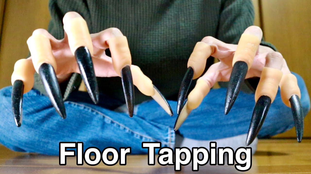 【asmr】最高に心地いい床タッピングとスクラッチング💤 The Most Comfortable Floor Tapping And
