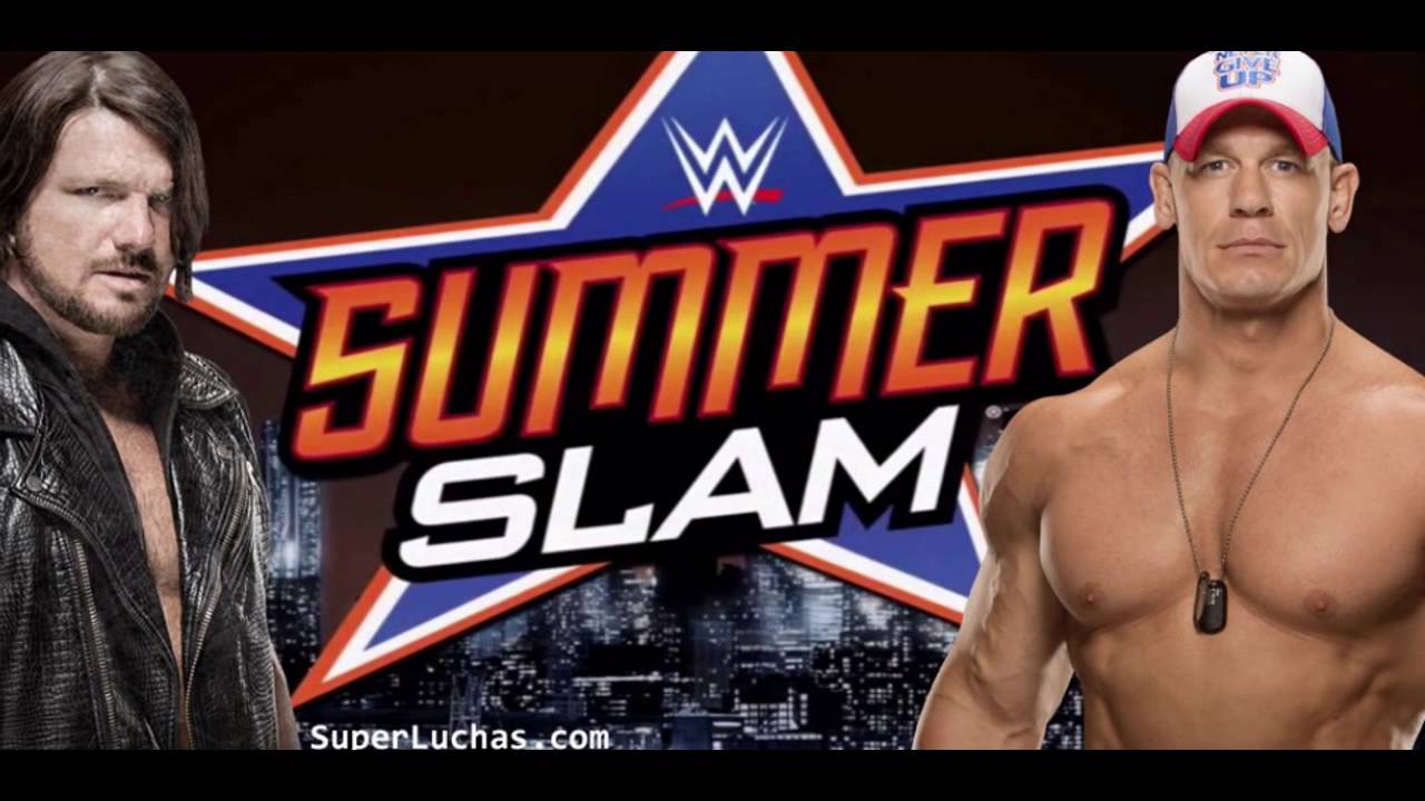 WWE math card summerslam 2016 - YouTube