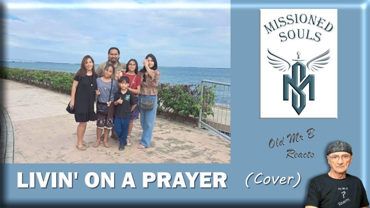 Missioned Souls family band cover - LIVIN' ON A PRAYER (Reaction) - YouTube