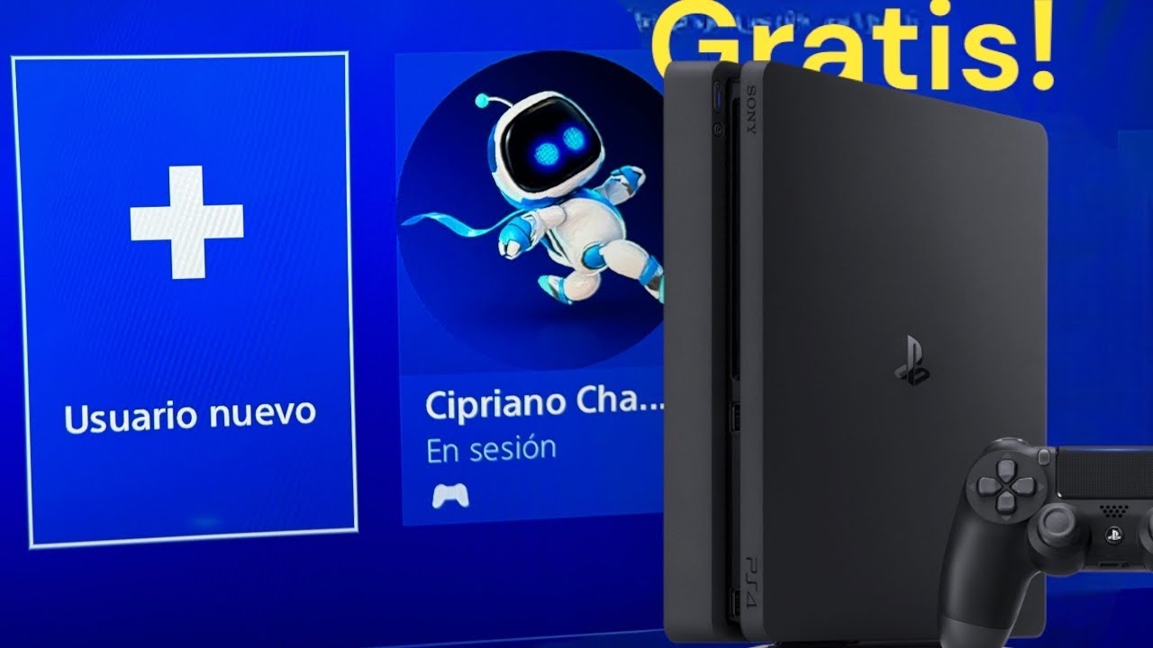 Cómo crear un perfil online en PS4 Slim paso a paso ? - YouTube