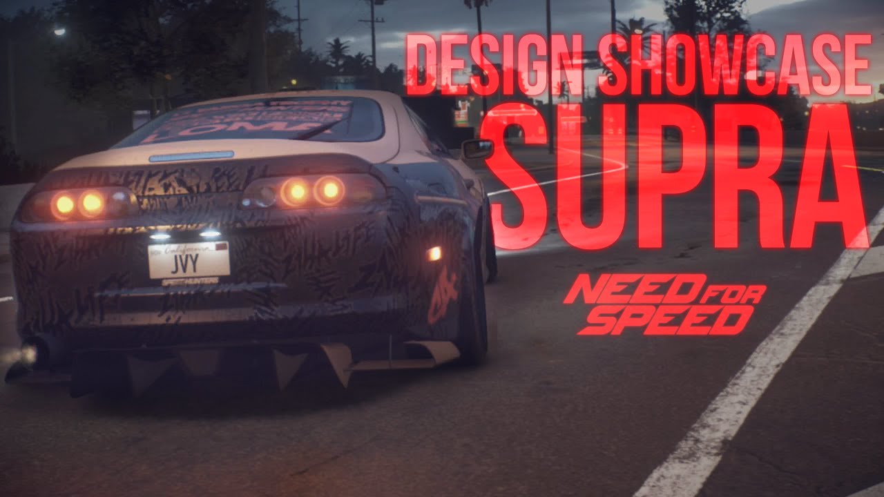 NEED FOR SPEED 2015 - Toyota Supra | Design Showcase - YouTube