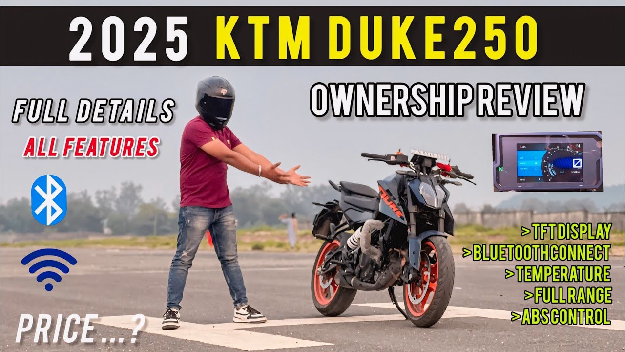 2025 KTM DUKE 250 GEN3 OWNERSHIP REVIEW FULLY DETAILS ALL FEATURES ...