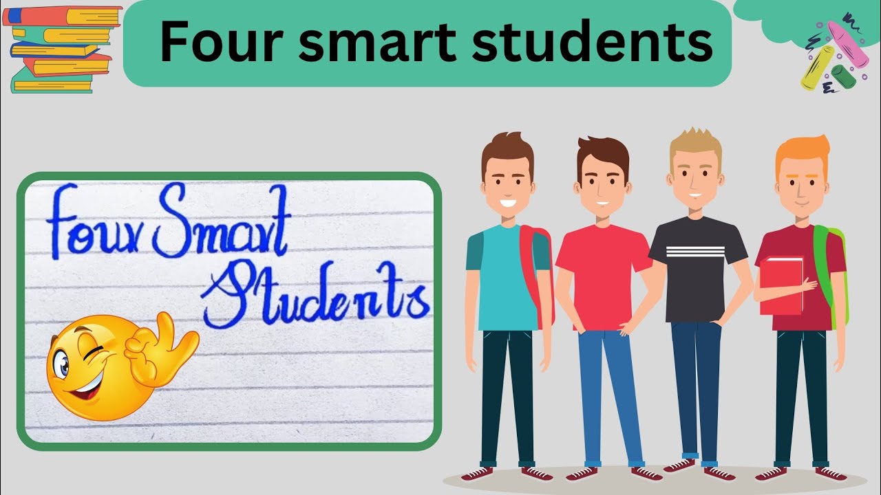 Four smart student |Essay Writing In English - YouTube