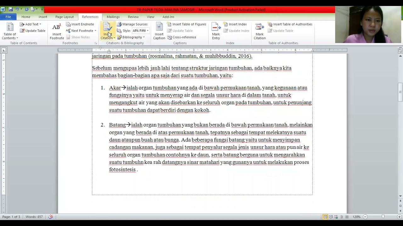 Cara membuat sitasi dan daftar pustaka secara otomatis pada aplikasi ...