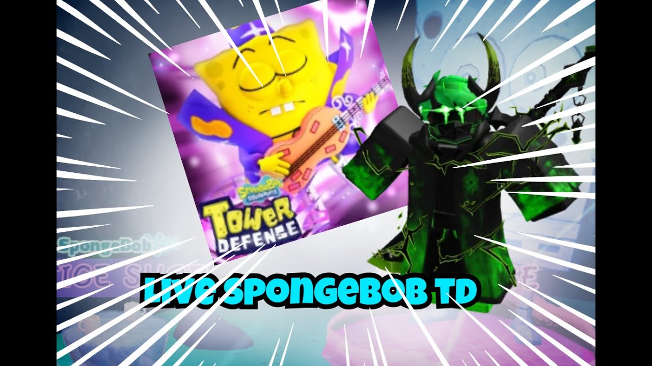 Spongebob TD【🔴Live】 - YouTube