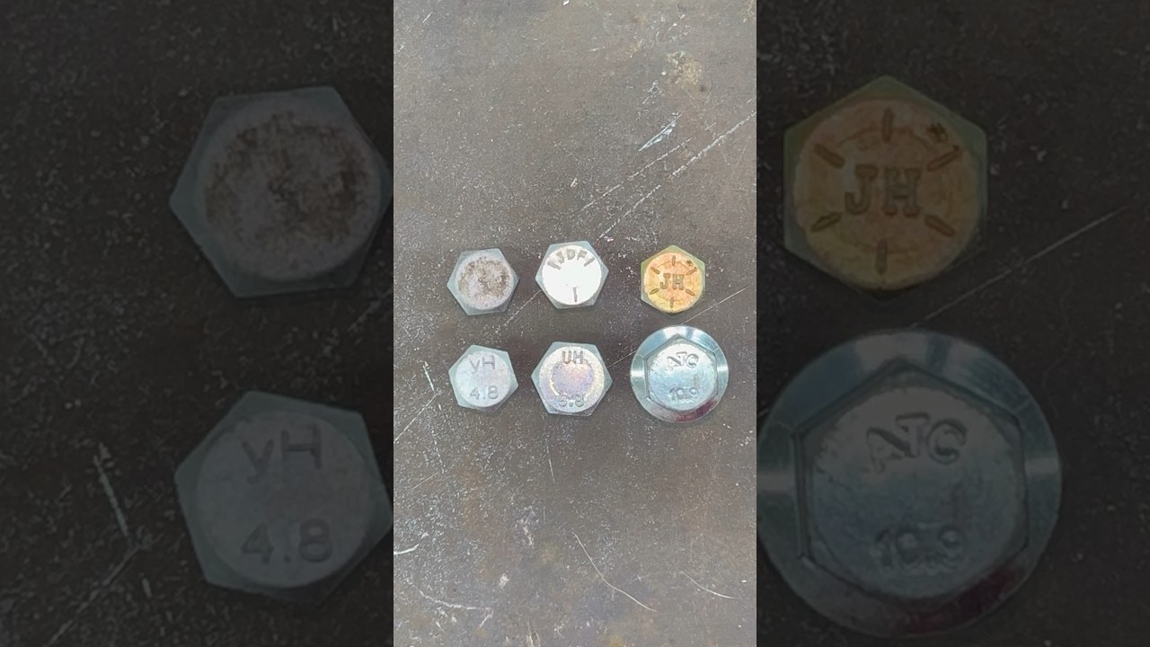 Random marks on top of bolts explained! #Mechanic #Nuts and Bolts - YouTube