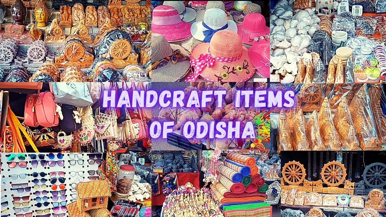 Handcraft Items of Odisha/Konark Handloom products/Visit to Sun Temple ...