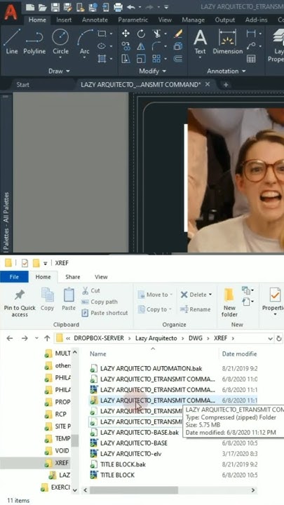 How I zip AutoCAD Files without Effort 10 - YouTube