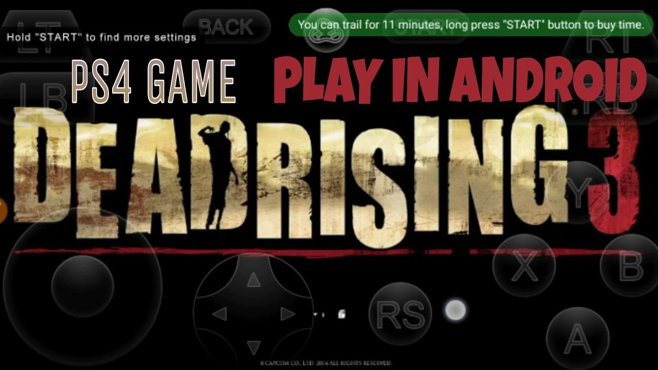 How to play Dead Rising 3 PlayStation 4 Game in Android mobile,How to ...