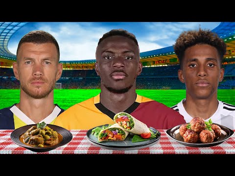 FUTBOLCULARIN FAVORİ YEMEKLERİ!